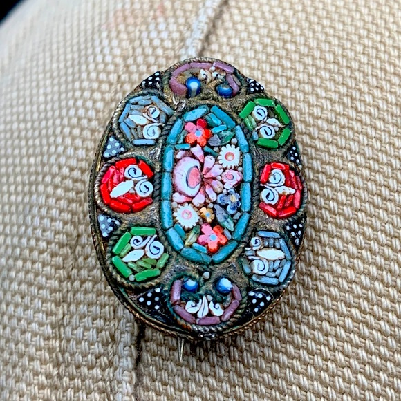 Jewelry | Antique Micromosaic Broach | Poshmark